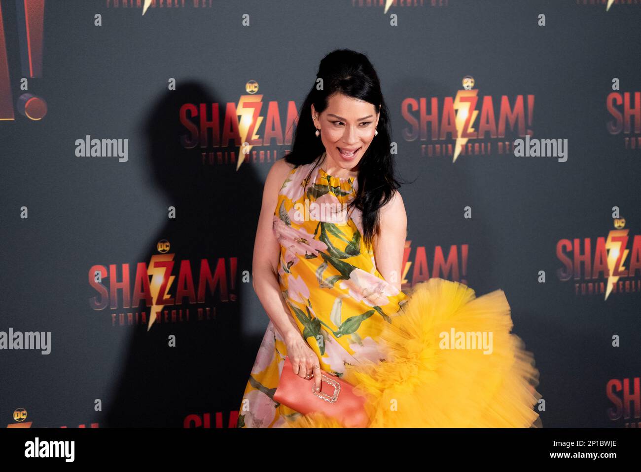 Rome, Italy, March 03, 2023 - Lucy Liu attends at the red carpet for ...