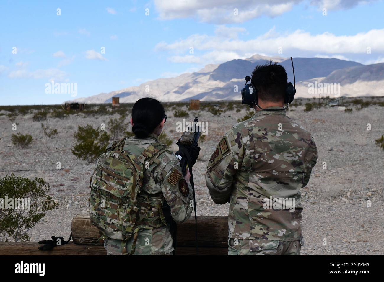 The 926th Security Forces Squadron holds a weaponse training course for ...