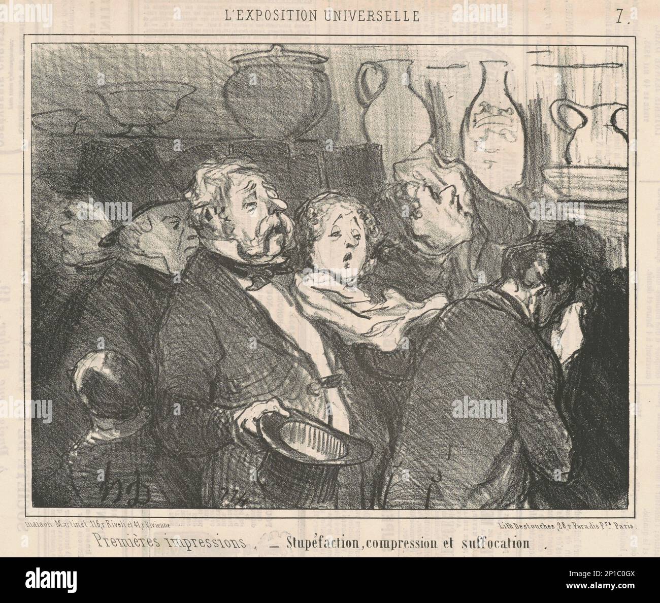 Premières impressions - Stupéfaction, compression et suffocation, 19th ...