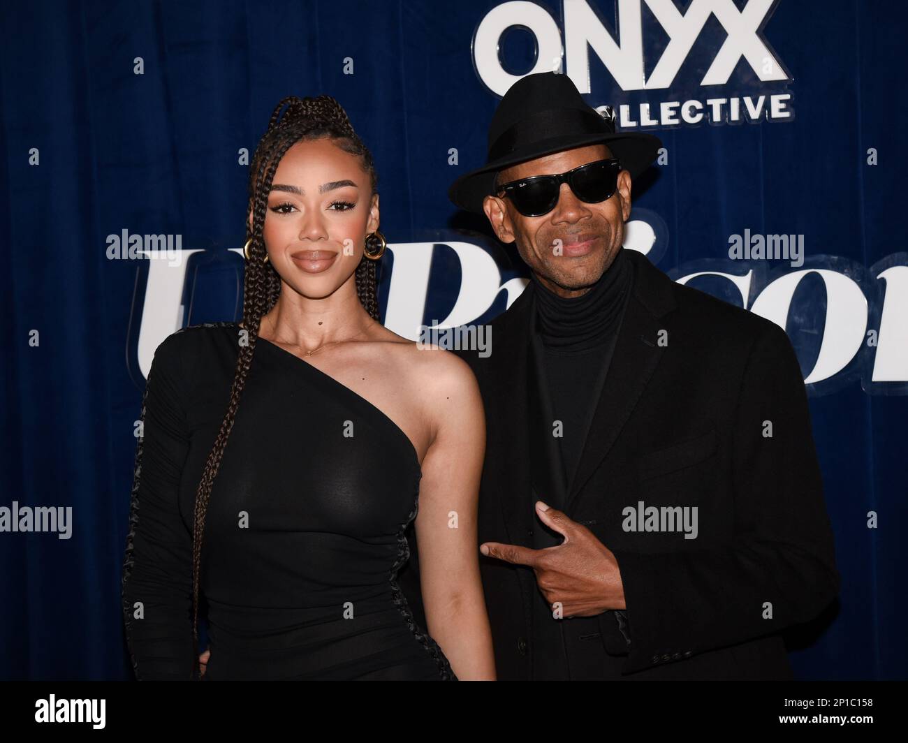 02 March 2023 - Bevrly Hills, California - Bella Harris and Jimmy Jam ...