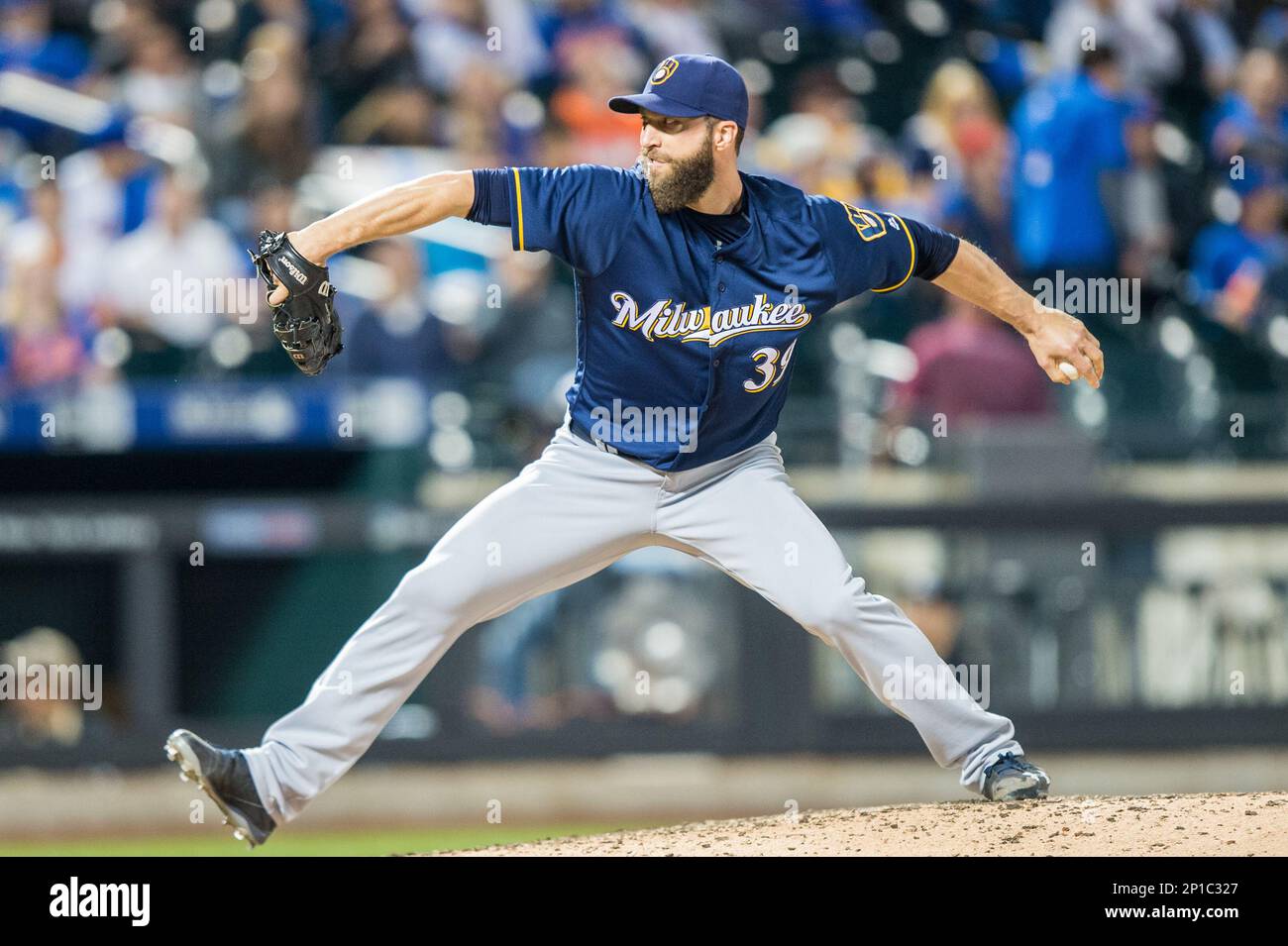 May 20, 2016: Milwaukee Brewers Pitcher Chris Capuano (39) [3594 ...