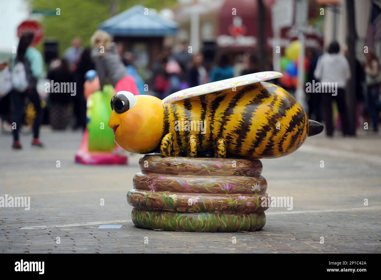 "Miss Betty Bumble Bee" by artist JoAnn Marsala is among the pieces of ...