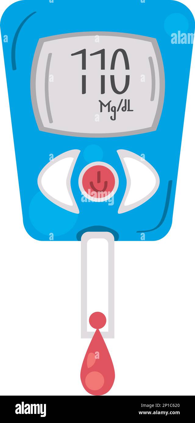 glucometer medical device Stock Vector Image & Art - Alamy