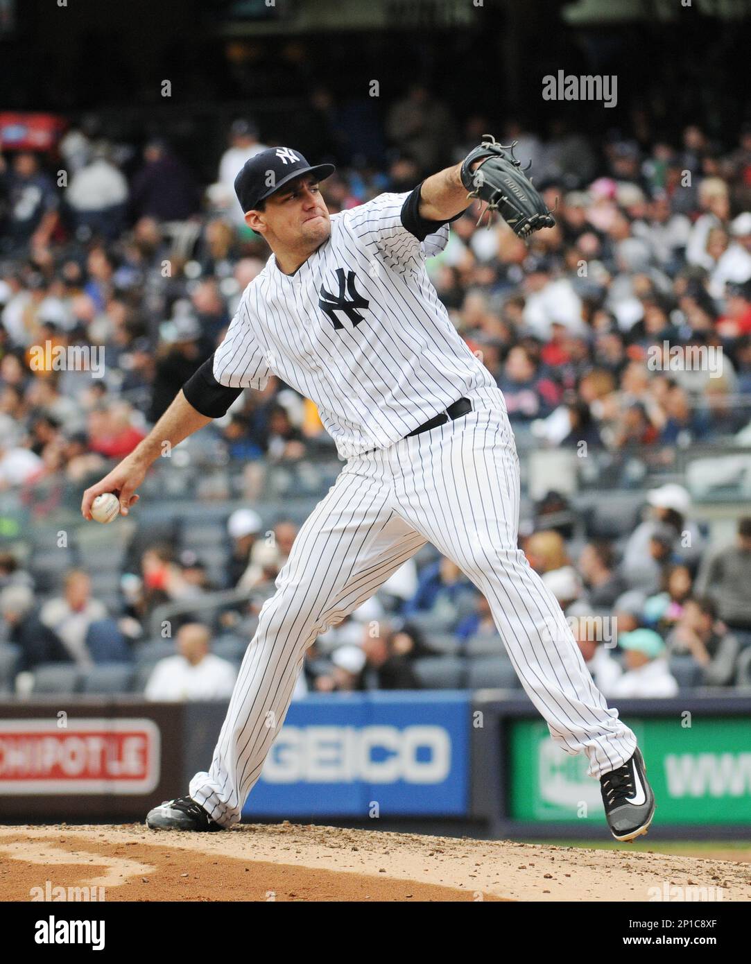 New York Yankees pitcher Nathan Eovaldi (30) during game against the ...