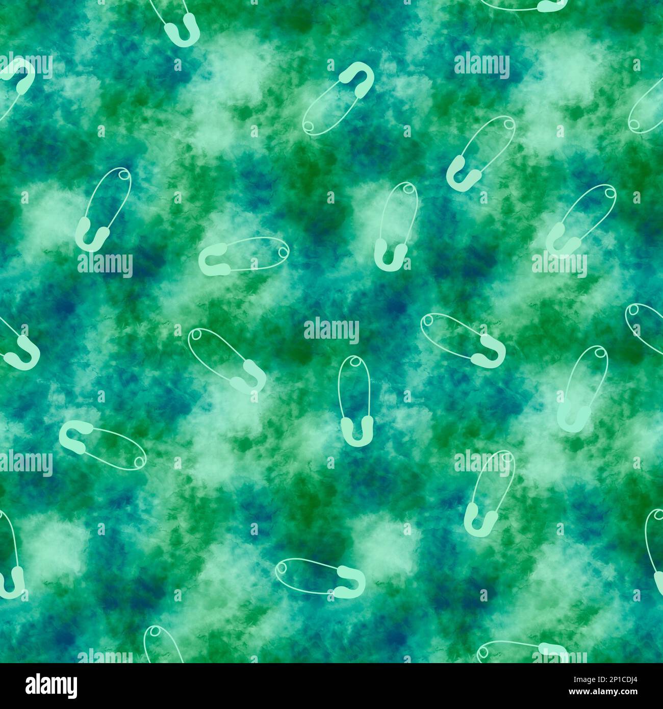 Sewing seamless pins pattern for wrapping paper and fabrics and linens ...