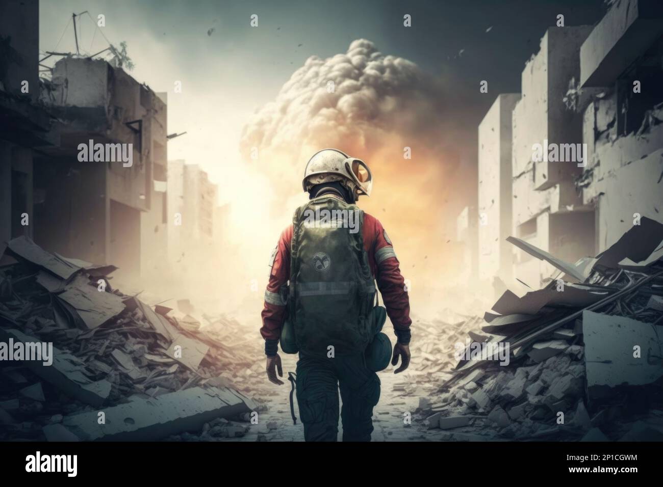 Firefighter backpack hi-res stock photography and images - Alamy