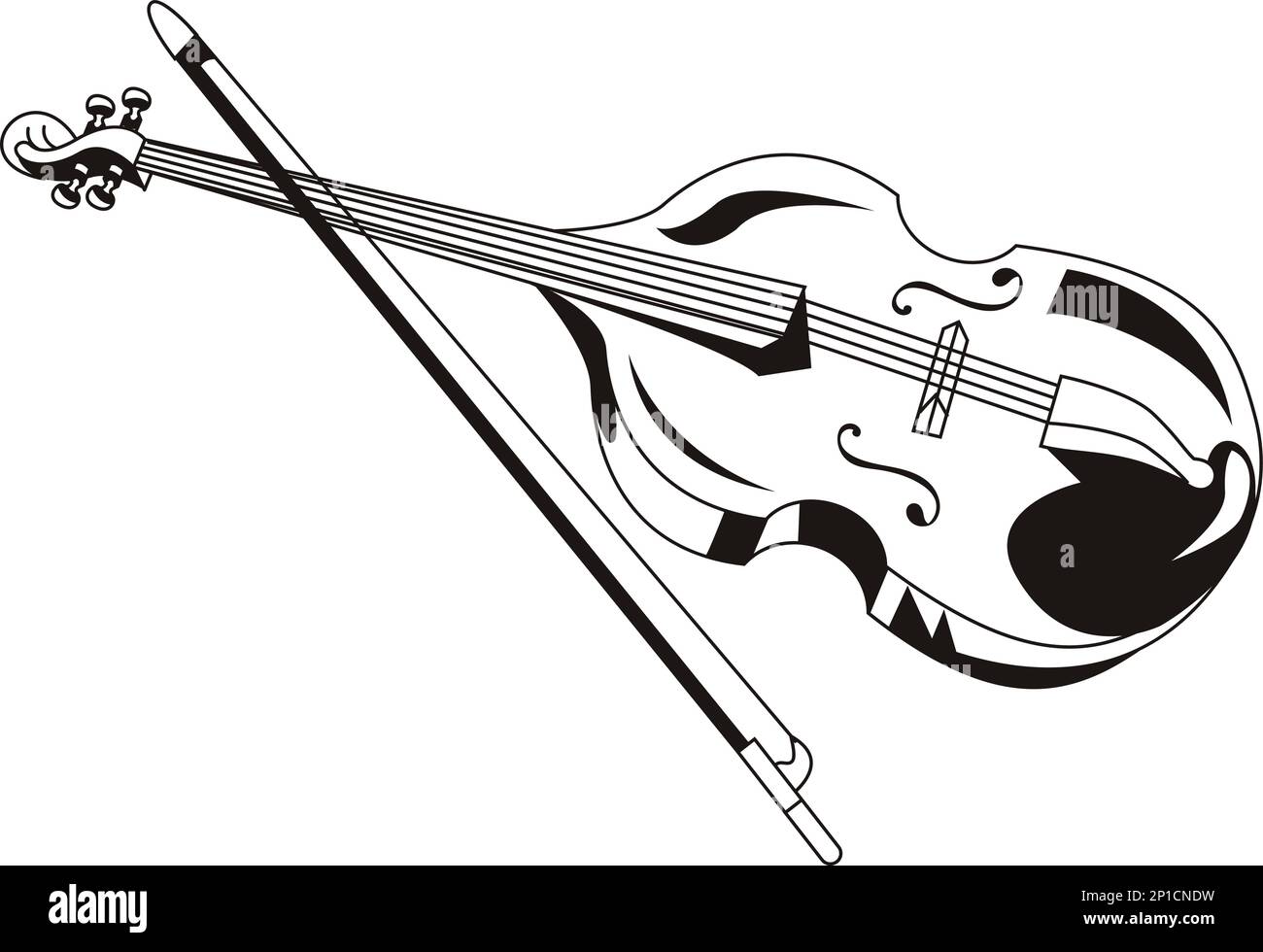 fiddle instrument musical Stock Vector Image & Art - Alamy
