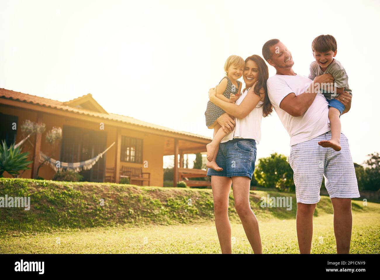 Family is the greatest blessing you can ever have. Shot of a happy ...