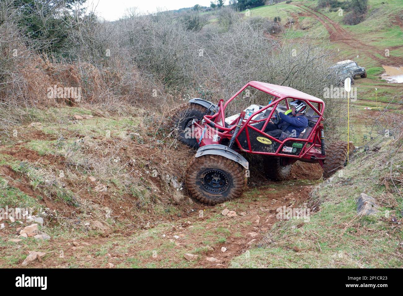 February 2023 - Red rock crawler at the ADWC off road trial at Chewton ...