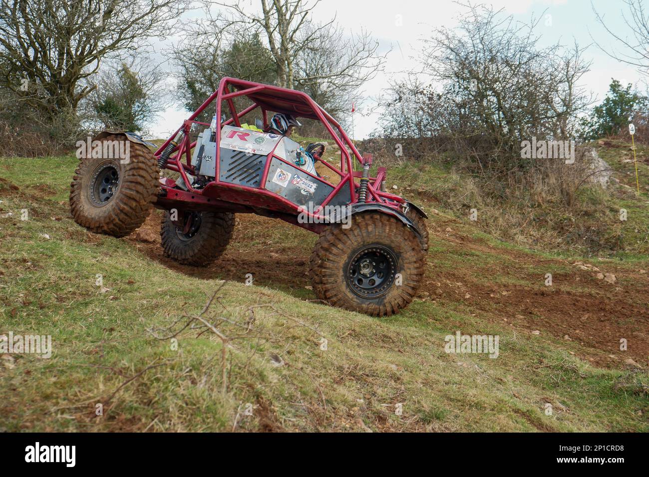 February 2023 - Red rock crawler at the ADWC off road trial at Chewton ...