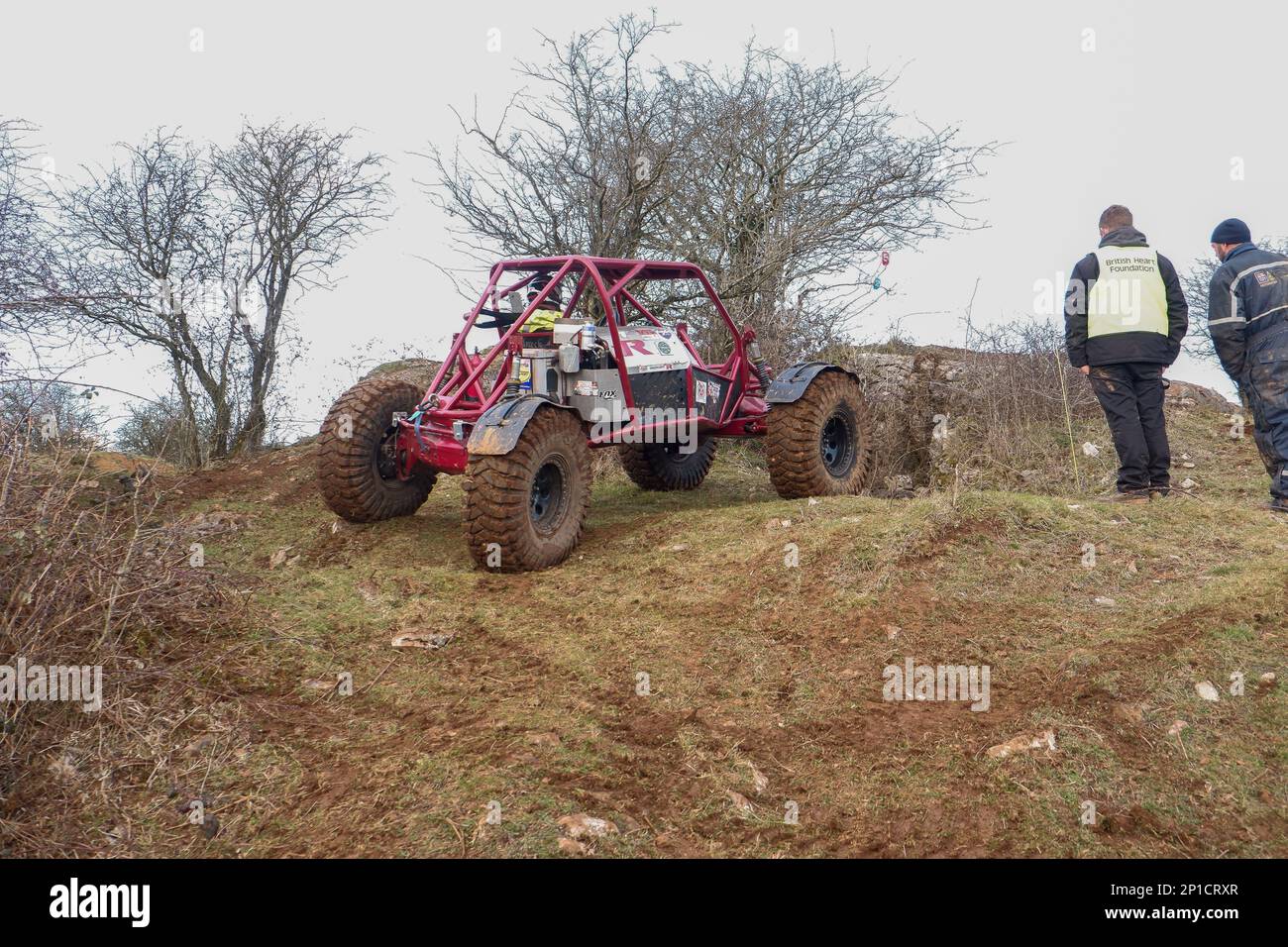 February 2023 - Red rock crawler at the ADWC off road trial at Chewton ...
