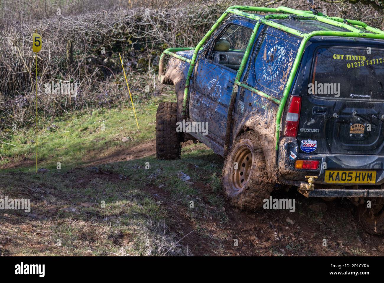 February 2023 - ADWC off road trial at Chewton Mendip in Somerset, UK ...