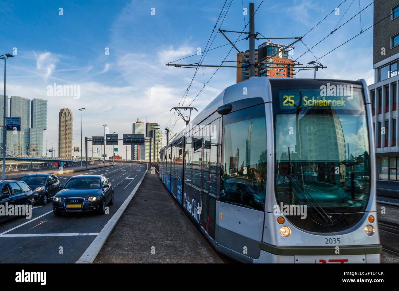 Tram tramway transport rotterdam hi-res stock photography and images ...