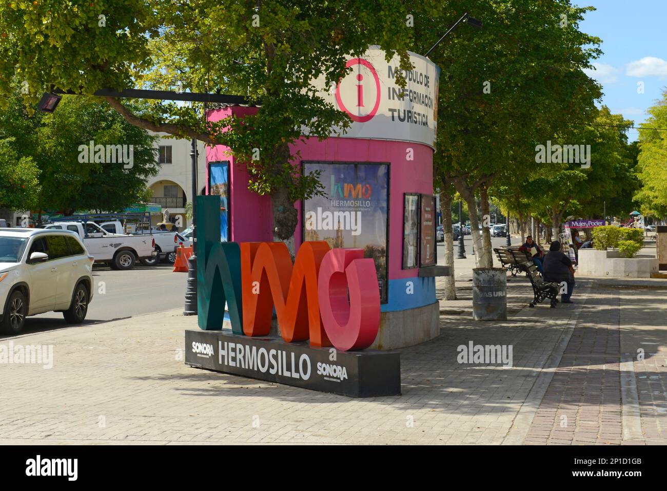 Tourist Information center on the Parque Lineal Hidalgo in Hermosillo ...
