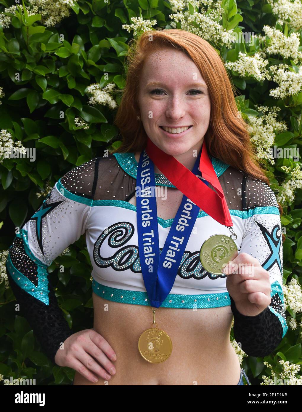 Jennifer Styer,16, competed in an international cheerleading ...