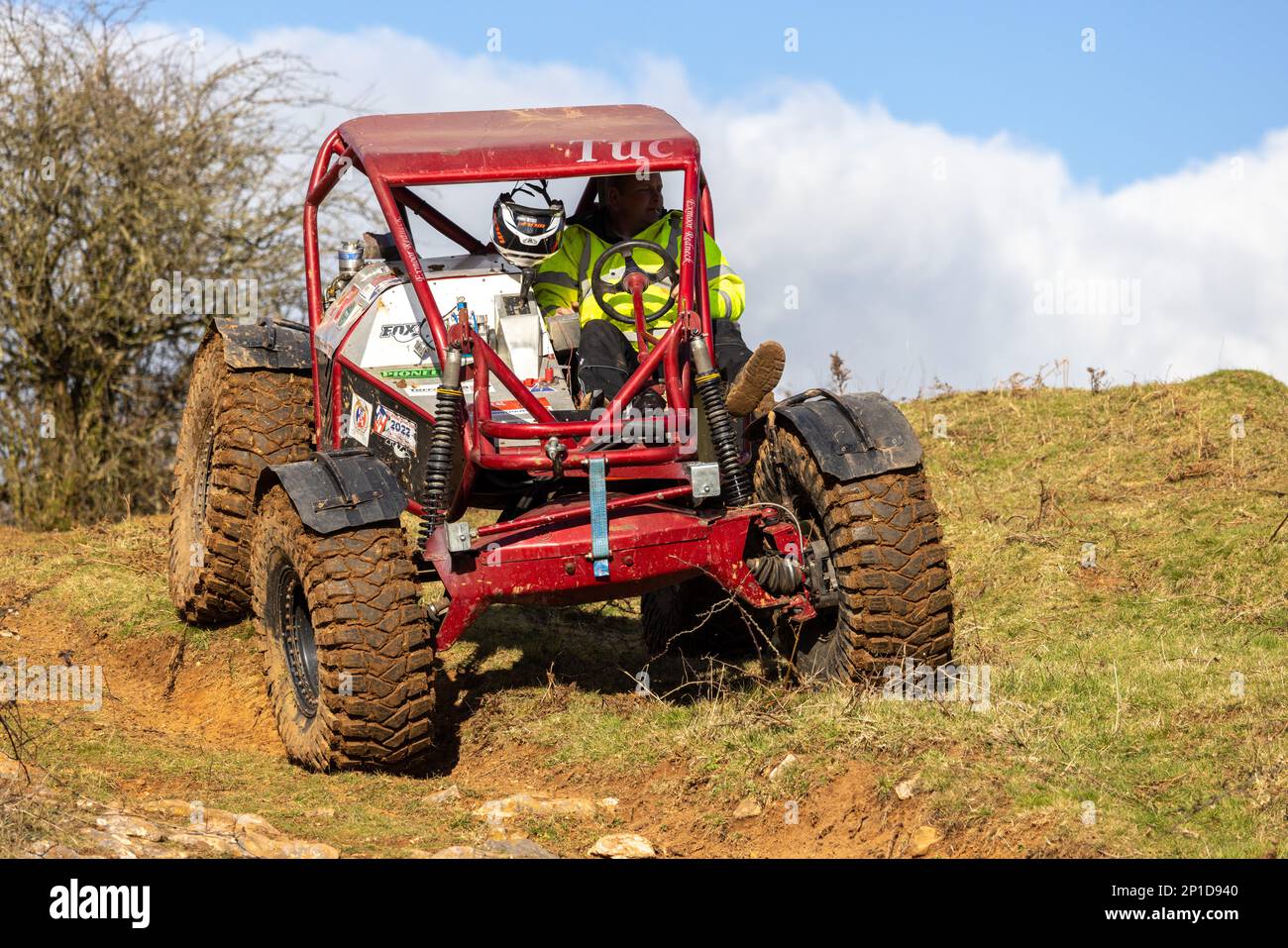 February 2023 - Red rock crawler at the ADWC off road trial at Chewton ...