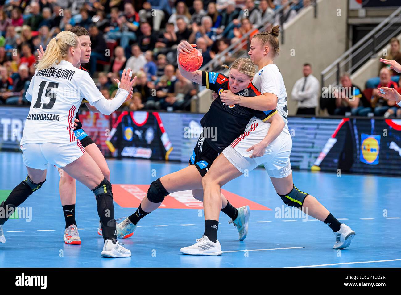 Ludwigsburg, Germany. 03rd Mar, 2023. Handball, women: International ...