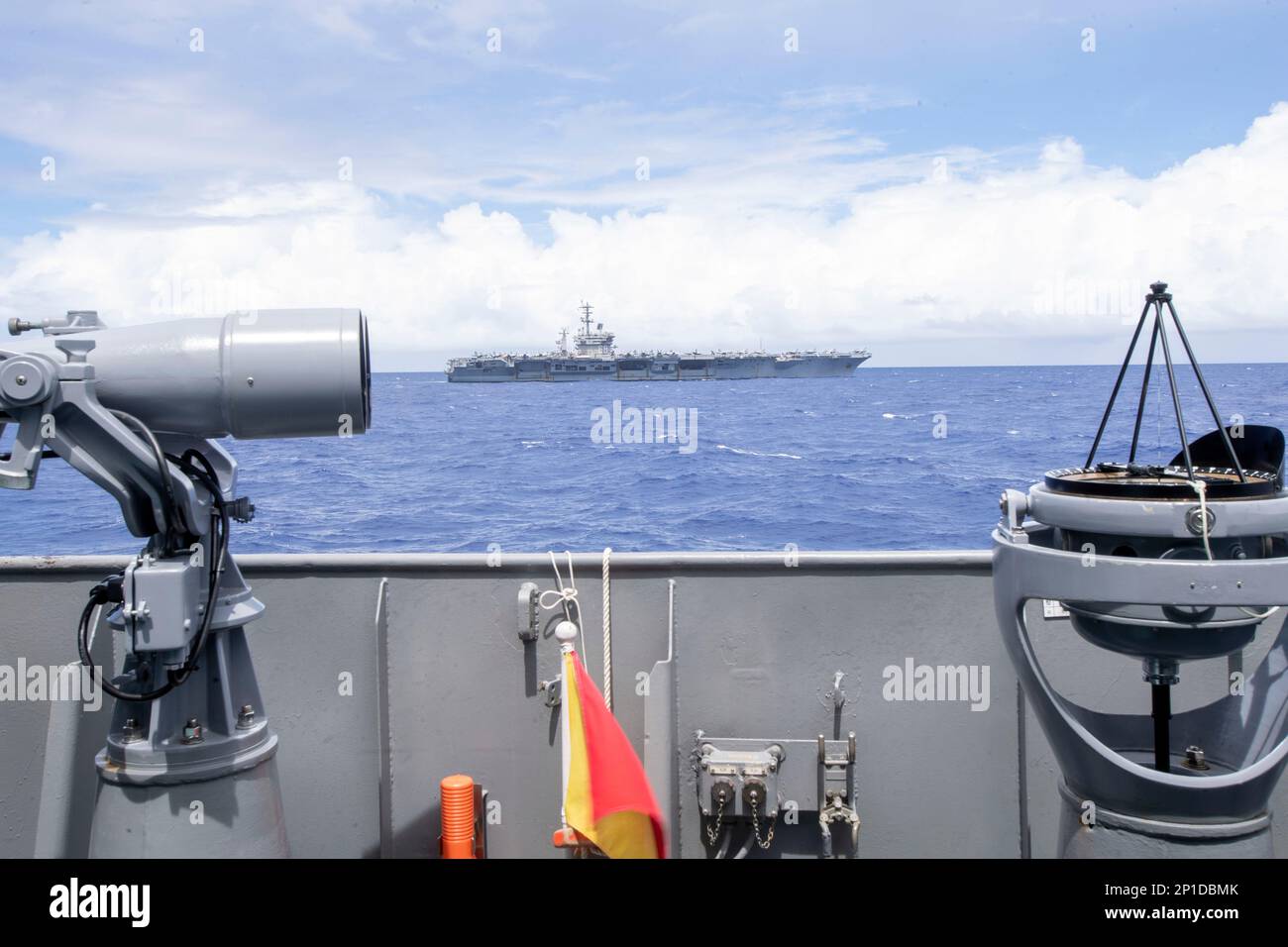 230222-N-KU796-1039 PHILIPPINE SEA (Feb. 22, 2023) The aircraft carrier ...