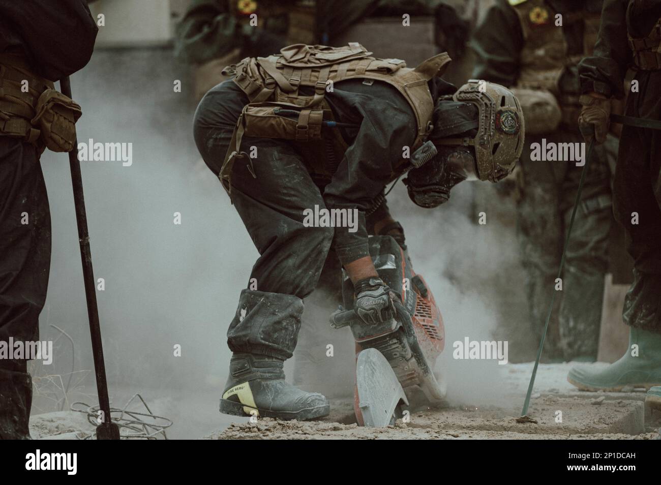 FORT HOOD, Texas (Dec.11, 2022) — Members of the search fire and rescue ...