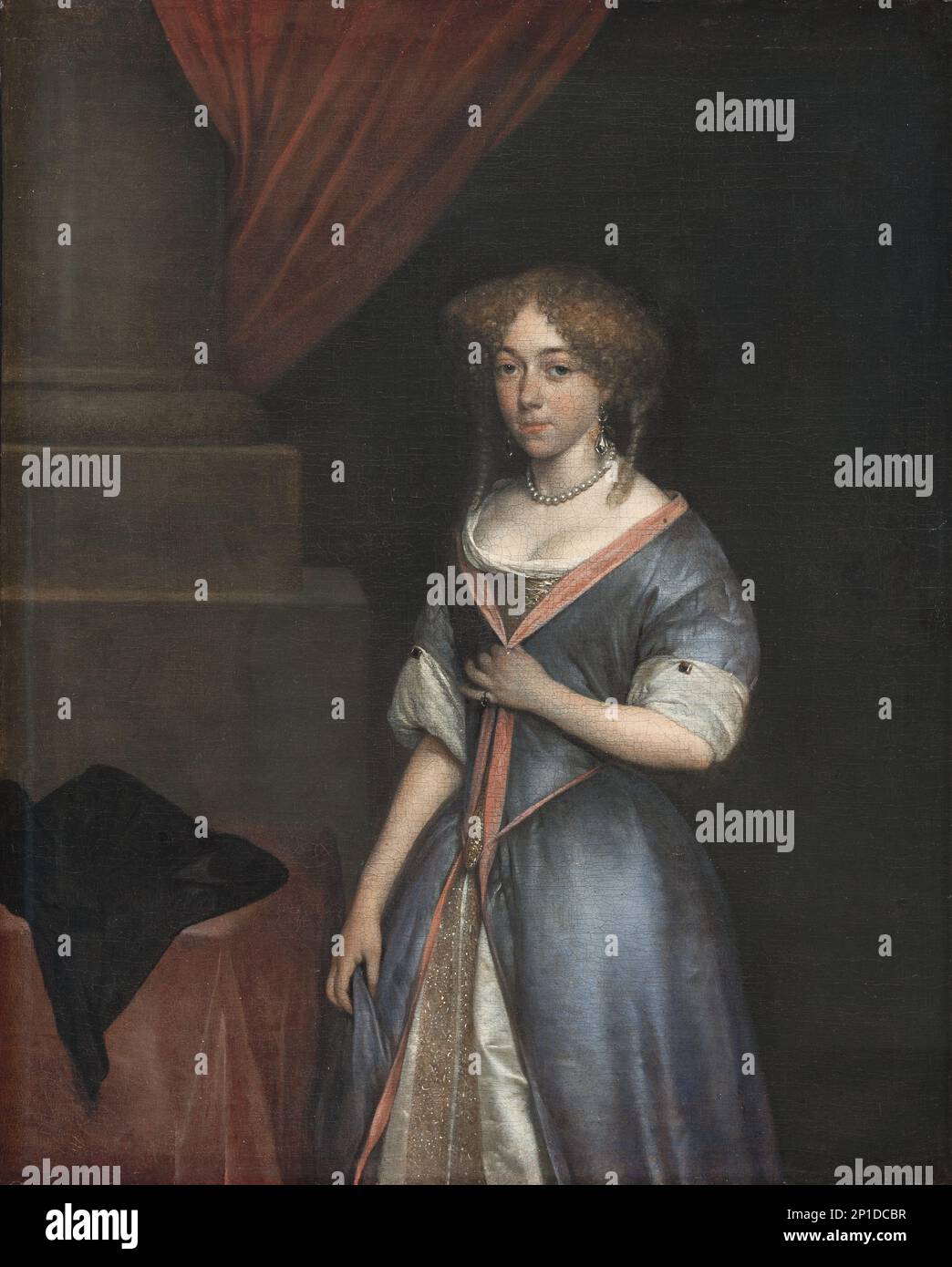 Portrait of a Lady, 1677-1681 Stock Photo - Alamy