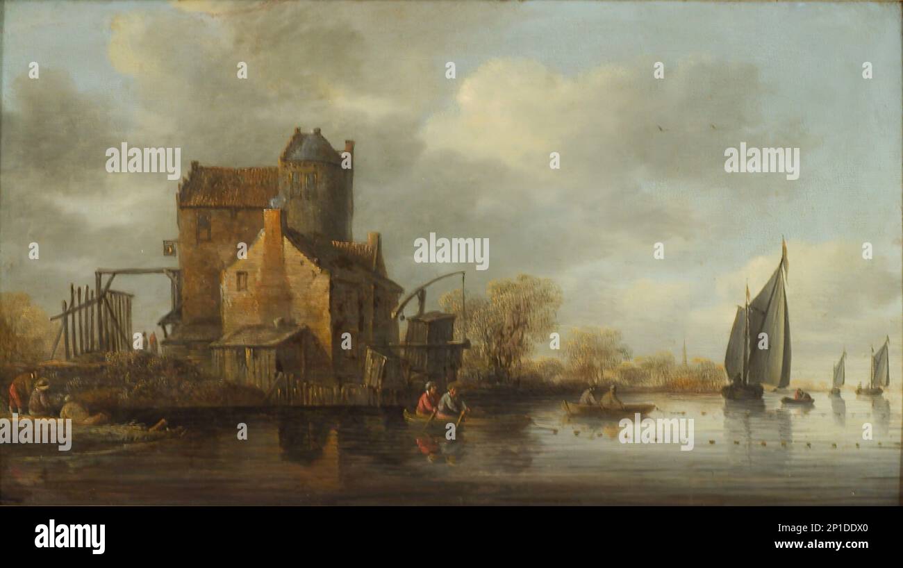 Dutch river view hi-res stock photography and images - Alamy