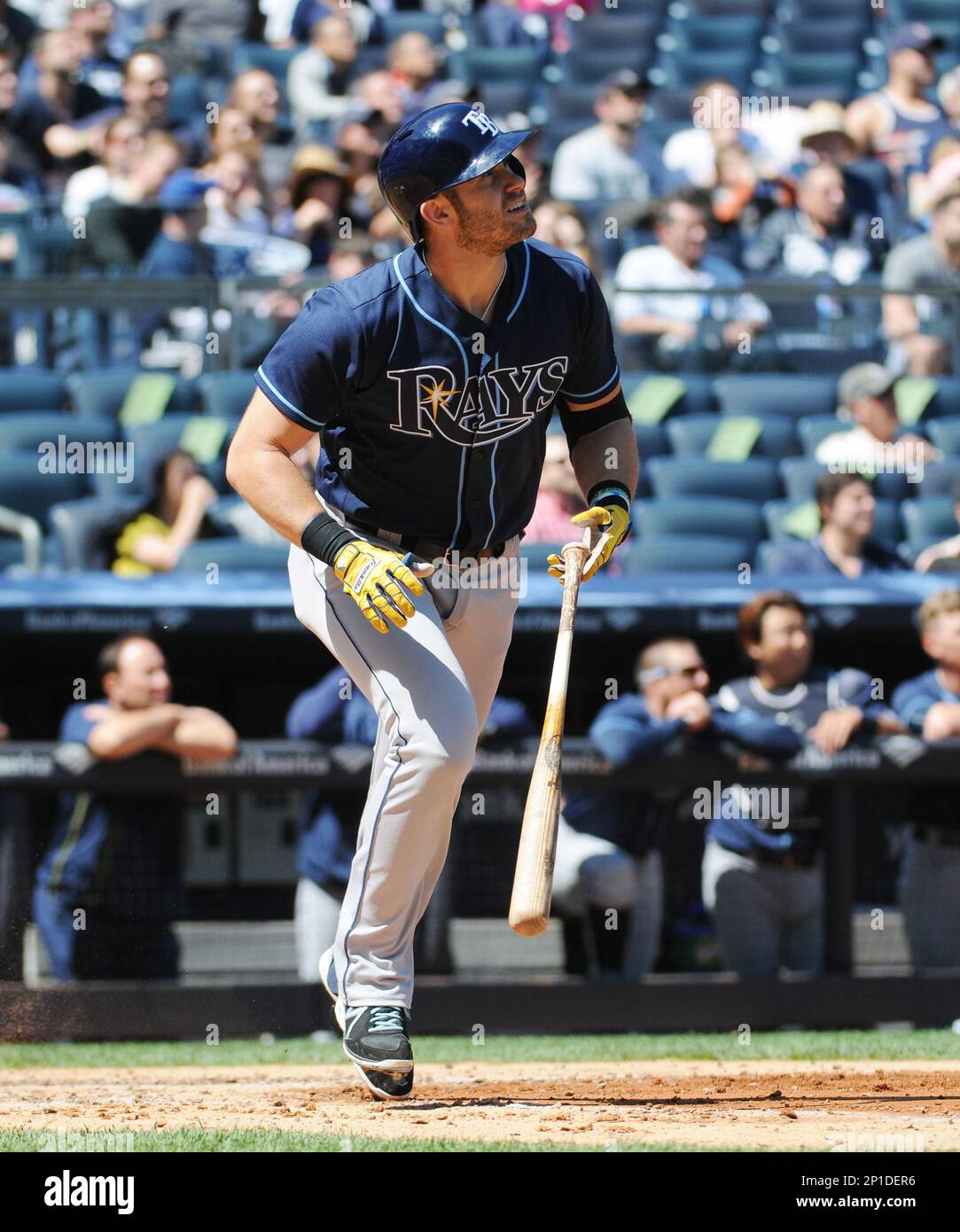 Tampa Bay Rays infielder Evan Longoria (3) during game against the New ...