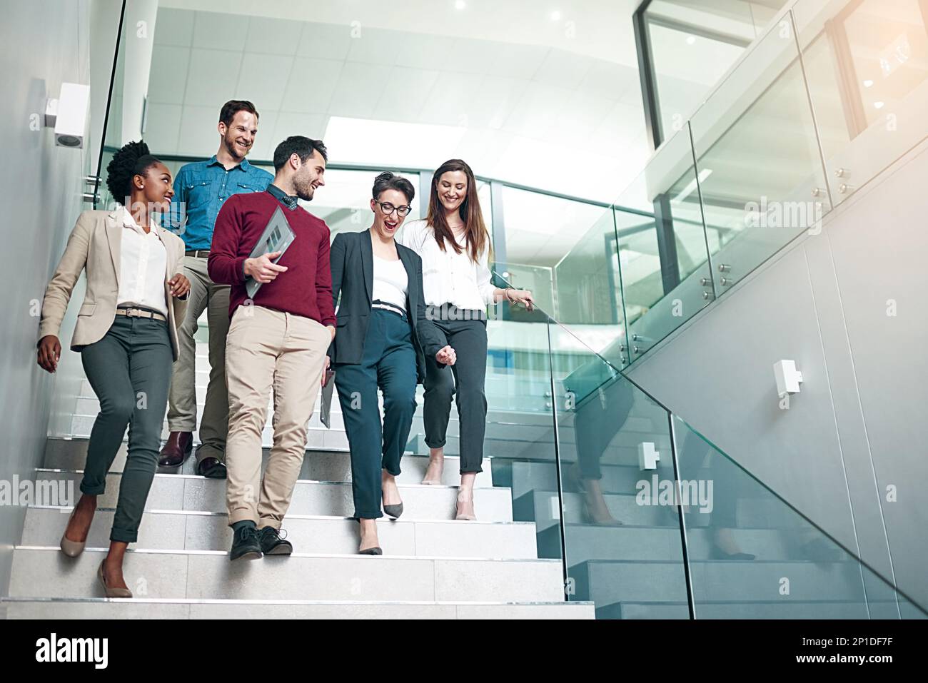 End working day successful employee hi-res stock photography and images ...