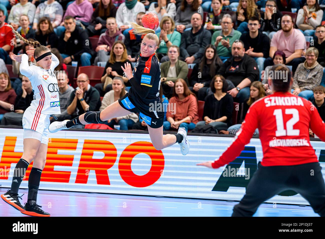 Ludwigsburg, Germany. 03rd Mar, 2023. Handball, women: International ...
