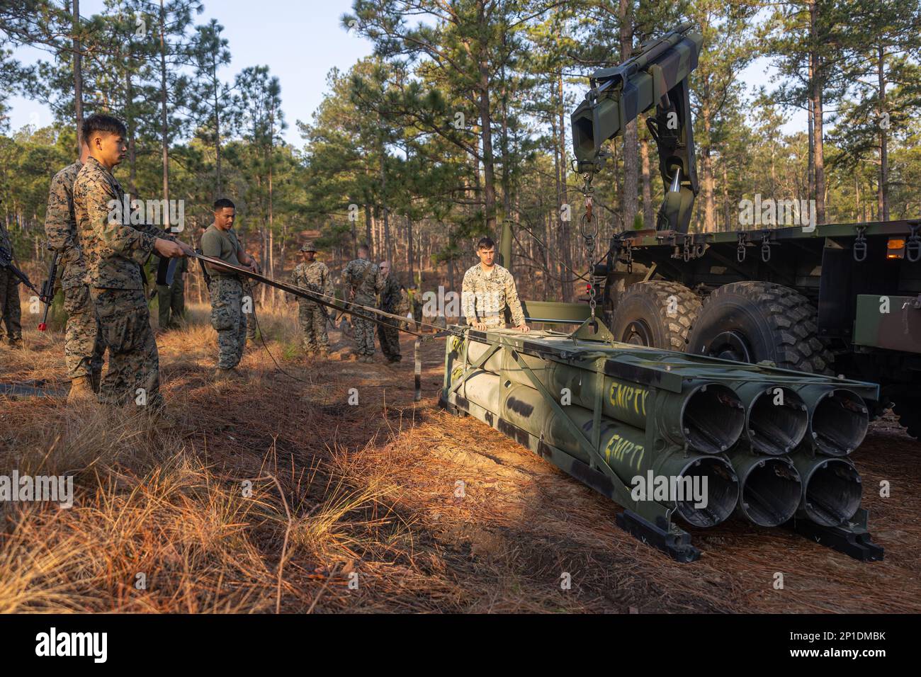 U.S. Marines with Combat Logistics Battalion 22, 26th Marine ...