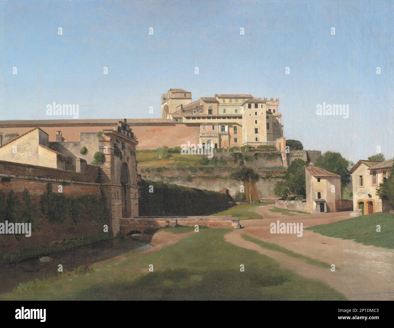 Porta Angelica and Part of the Vatican, 1813 Stock Photo - Alamy