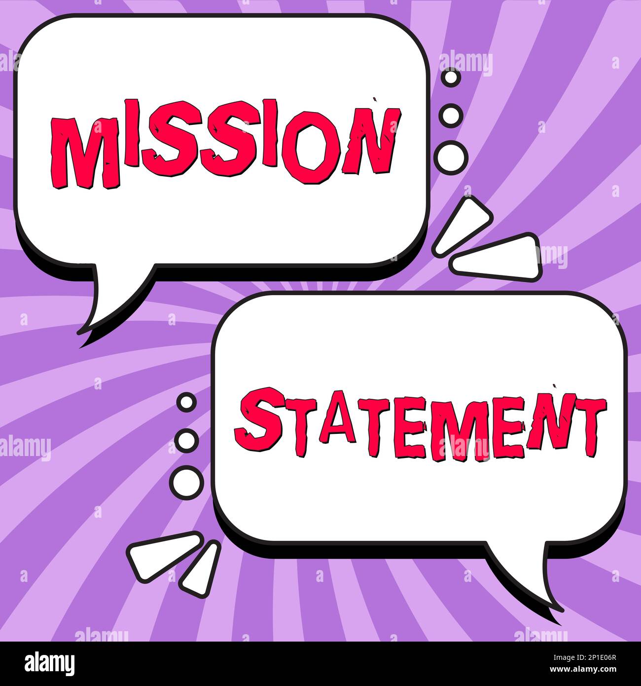 Sign displaying Mission Statement. Internet Concept Formal summary of ...