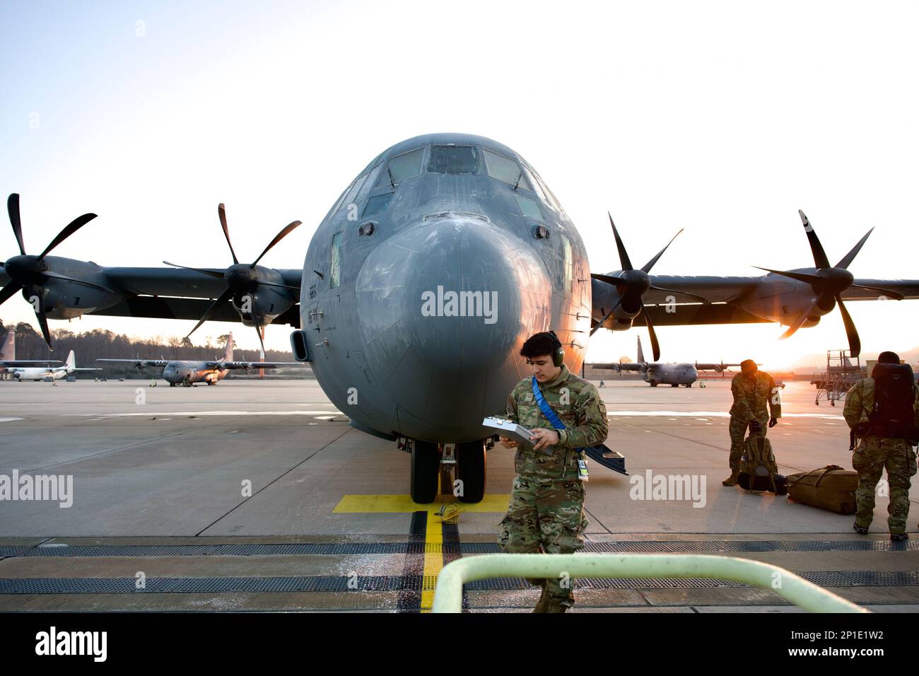 U.S. Air Force Airman 1st Class David Hanus, assigned to the 721st ...