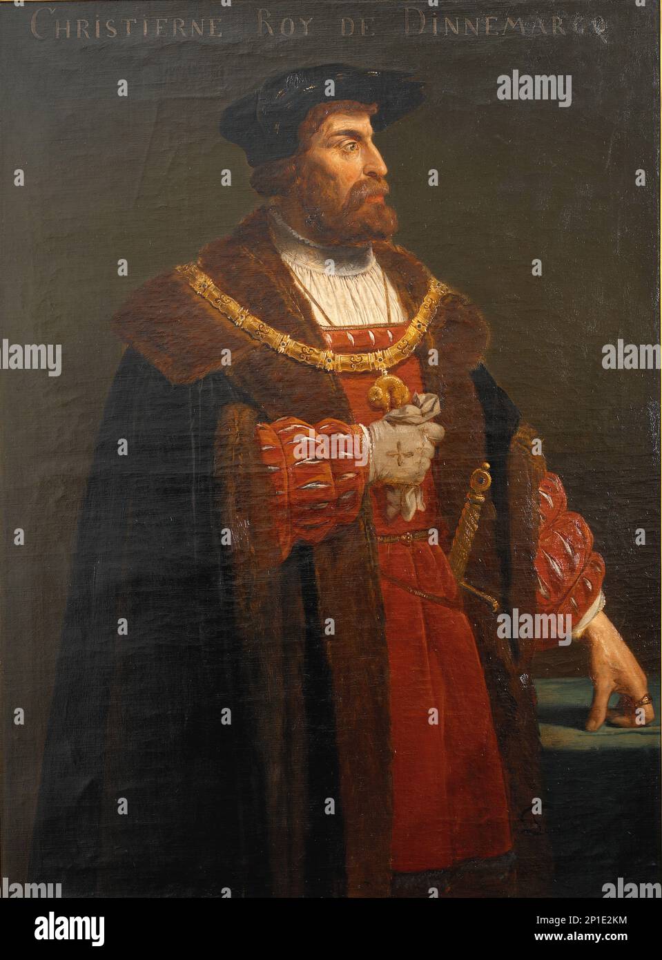 Christian II, 1861 Stock Photo - Alamy