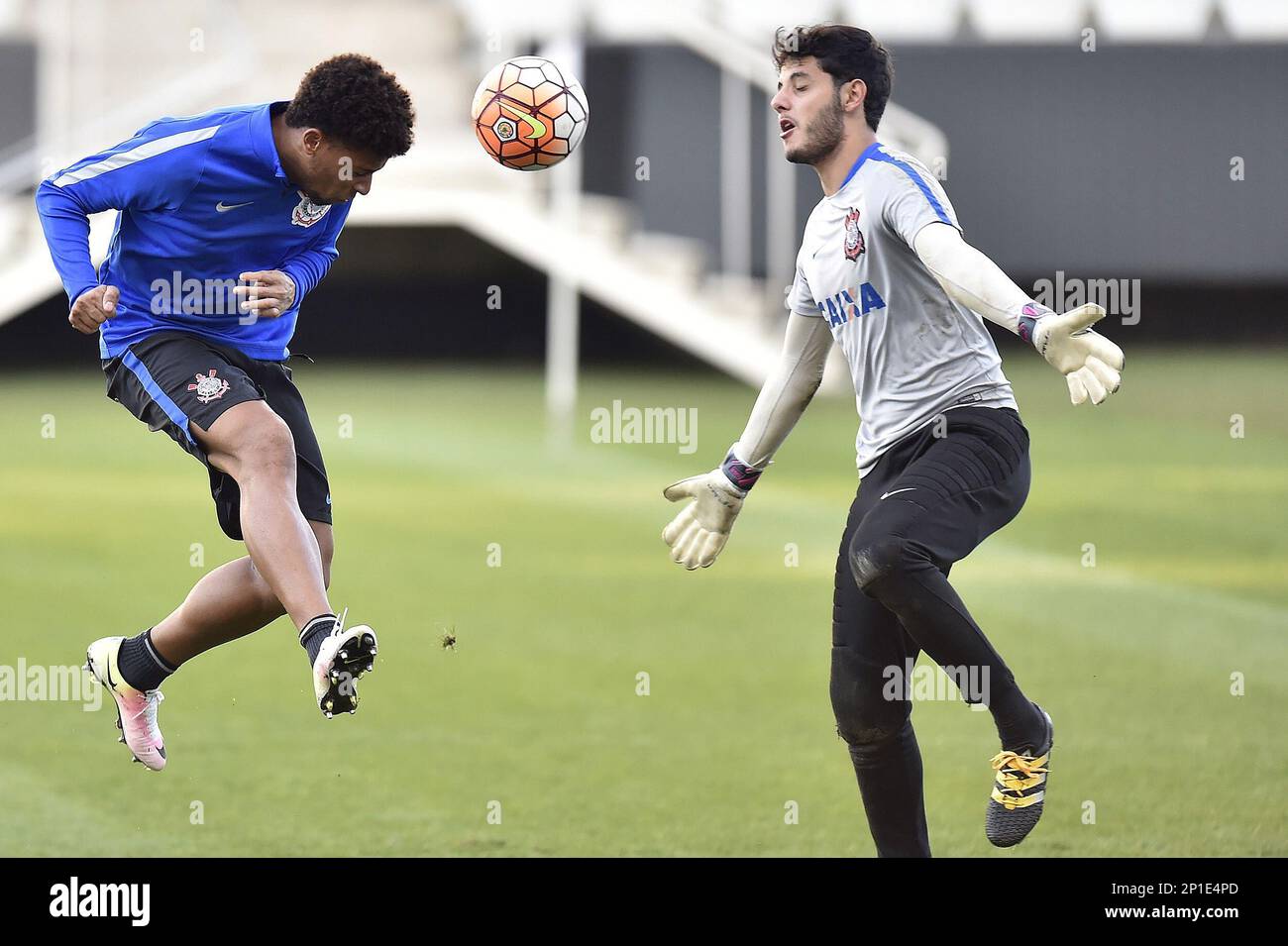 SAO PAULO - SP - 02/05/2016 - TREINO DO CORINTHIANS - Andre e Matheus ...