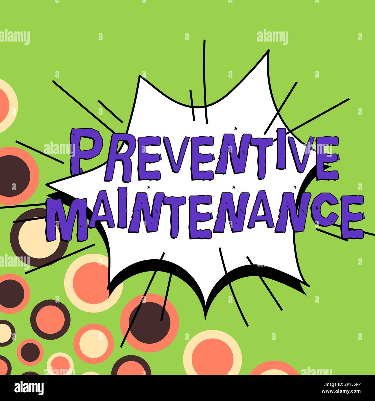 Text sign showing Preventive Maintenance. Internet Concept Avoid ...