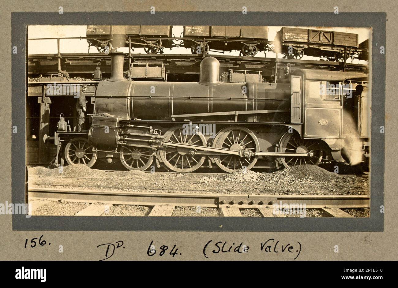 Retro steam train 1800s hi-res stock photography and images - Alamy