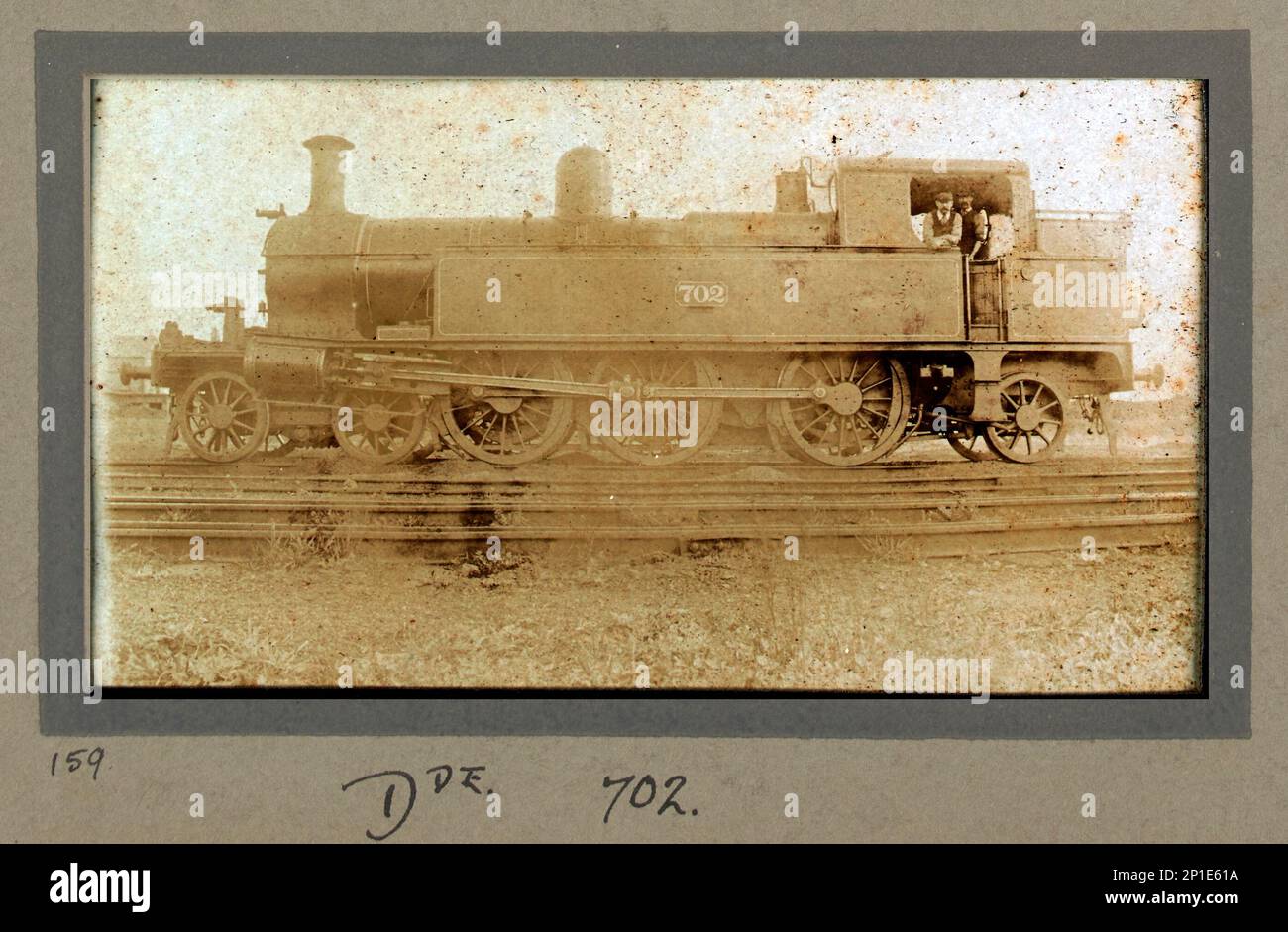Retro steam train 1800s hi-res stock photography and images - Alamy