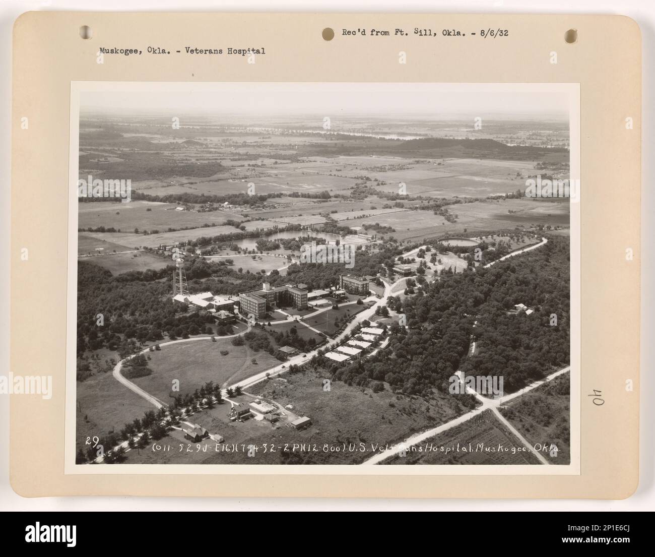 Oklahoma - Muskogee, Aerial Photograph Stock Photo - Alamy