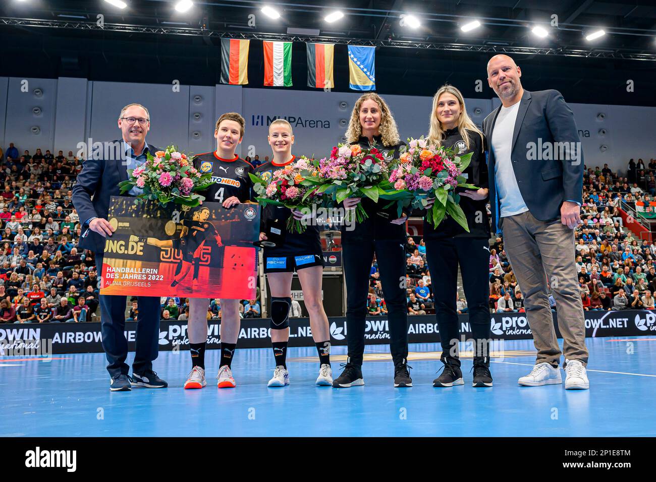 Ludwigsburg, Germany. 03rd Mar, 2023. Handball, women: International ...