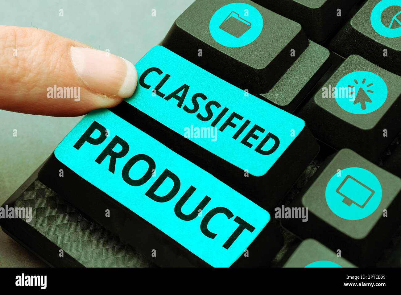 Inspiration showing sign Classified Product. Word Written on Sensitive ...