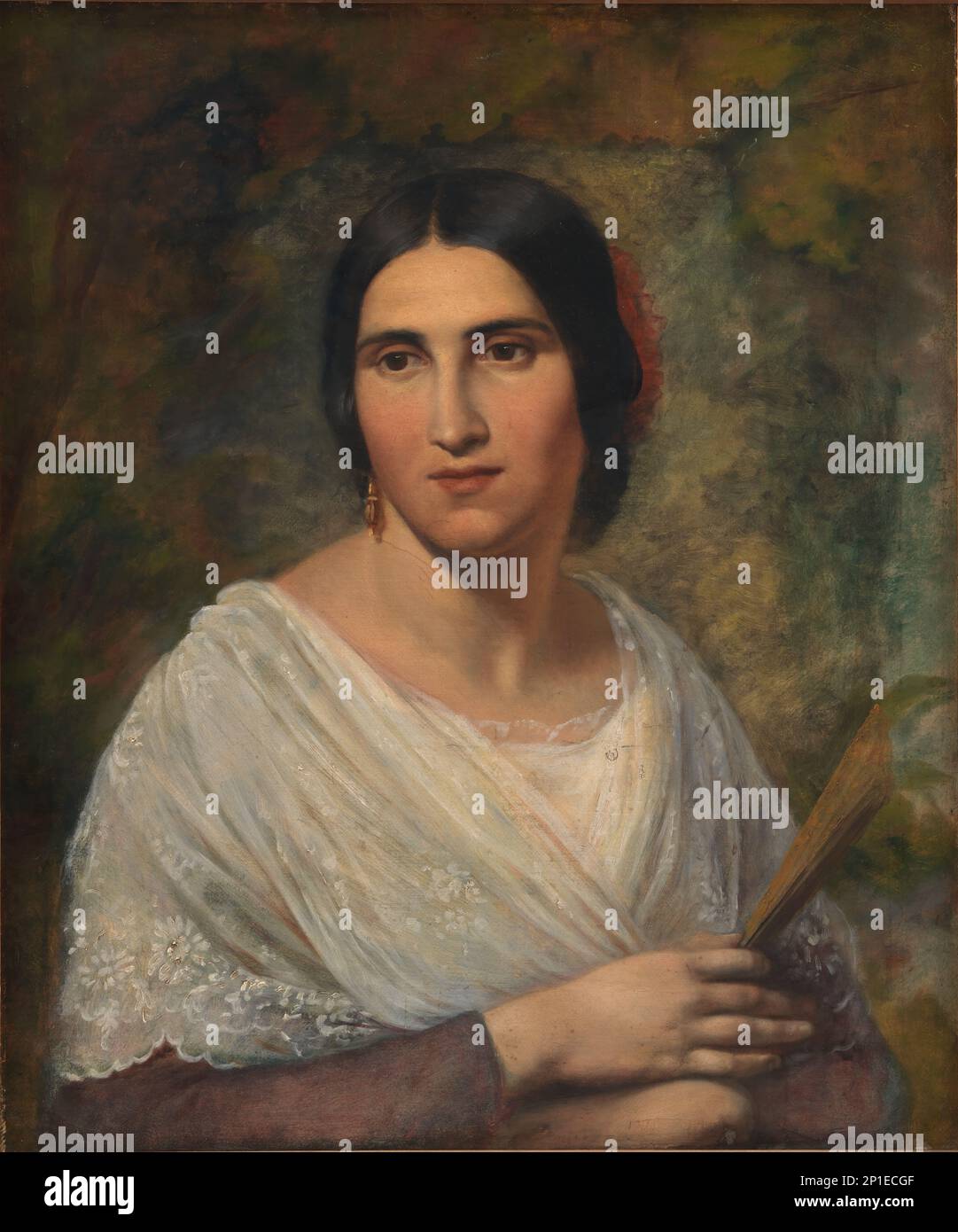 A Roman Woman, 1840-1849 Stock Photo - Alamy