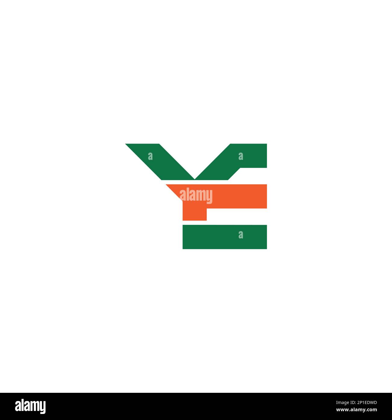 Alphabet letters Initials Monogram logo EY, YE, E and Y Stock Vector ...