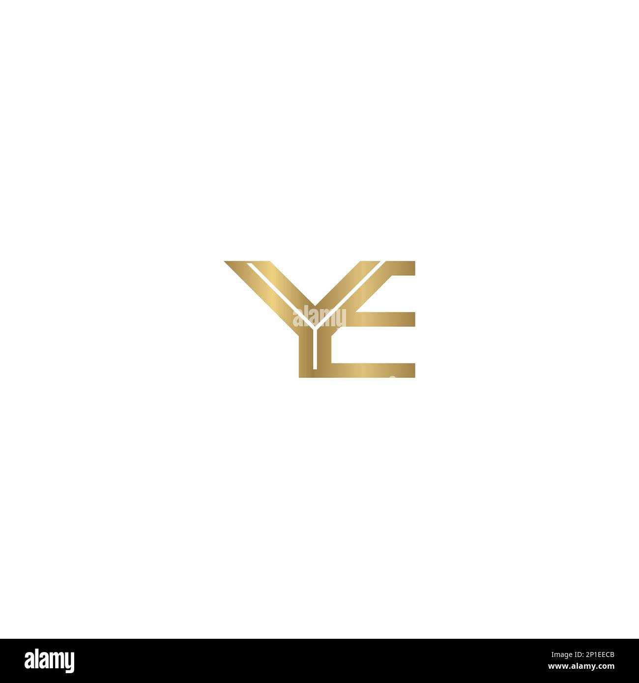 Alphabet letters Initials Monogram logo EY, YE, E and Y Stock Vector ...