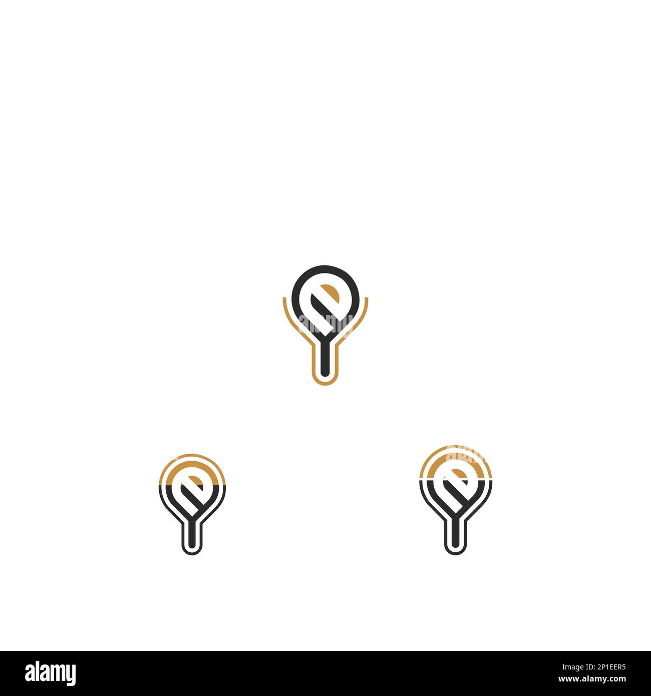 Alphabet letters Initials Monogram logo EY, YE, E and Y Stock Vector ...