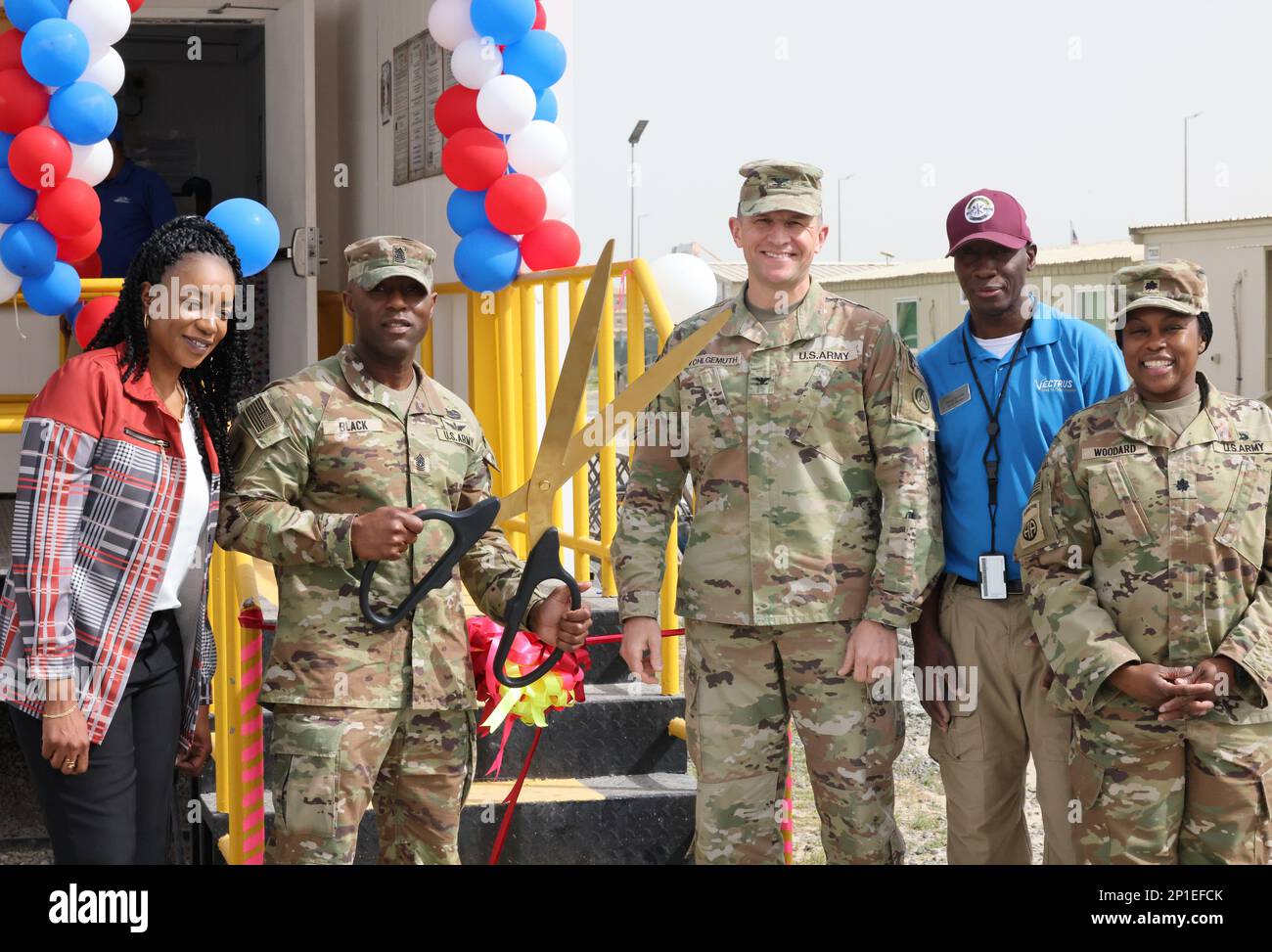 Camp Arifjan has three Dining Facilities. The one in Zone 2 has been ...