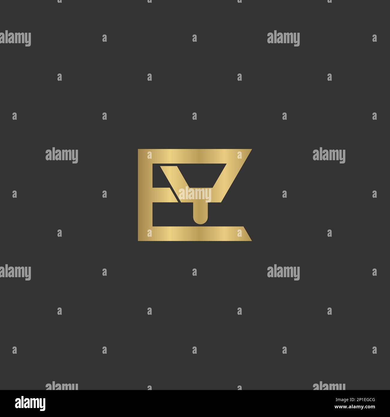 Alphabet letters Initials Monogram logo EY, YE, E and Y Stock Vector ...