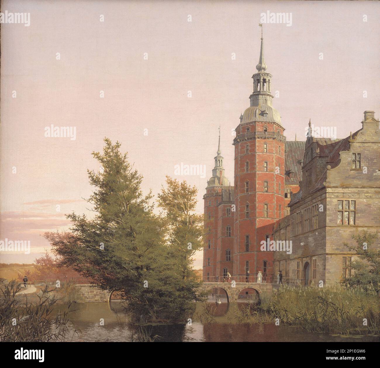 Frederiksborg castle seen hi-res stock photography and images - Alamy