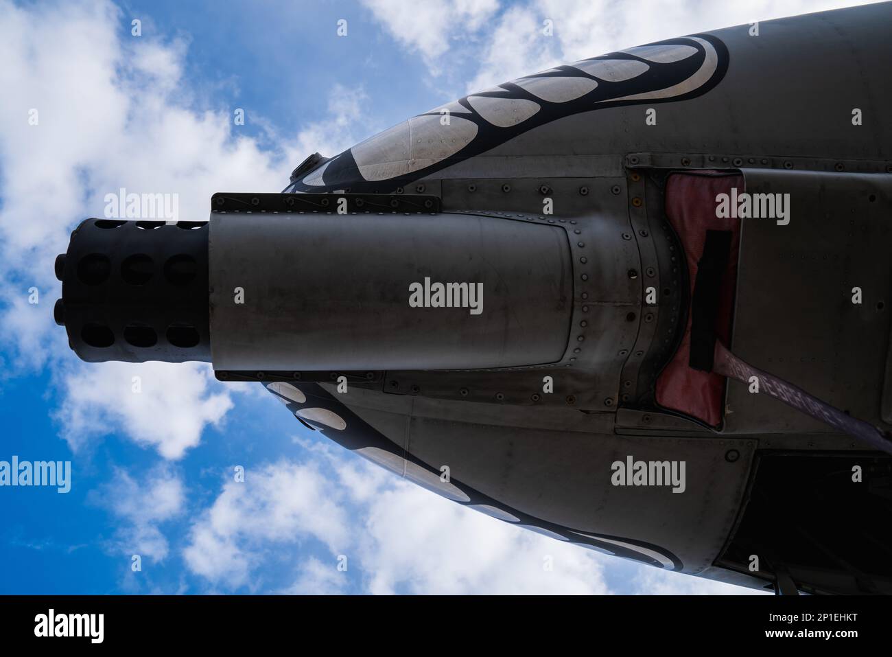 An A-10C Thunderbolt II aircraft assigned to the 422nd Fighter Wing ...