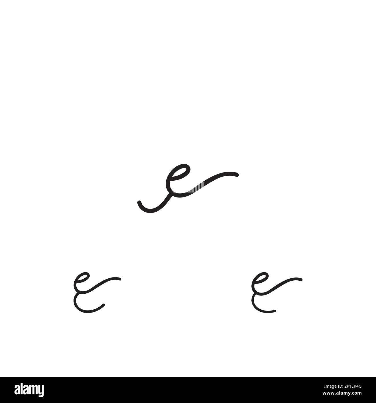 Alphabet letters Initials Monogram logo EY, YE, E and Y Stock Vector ...