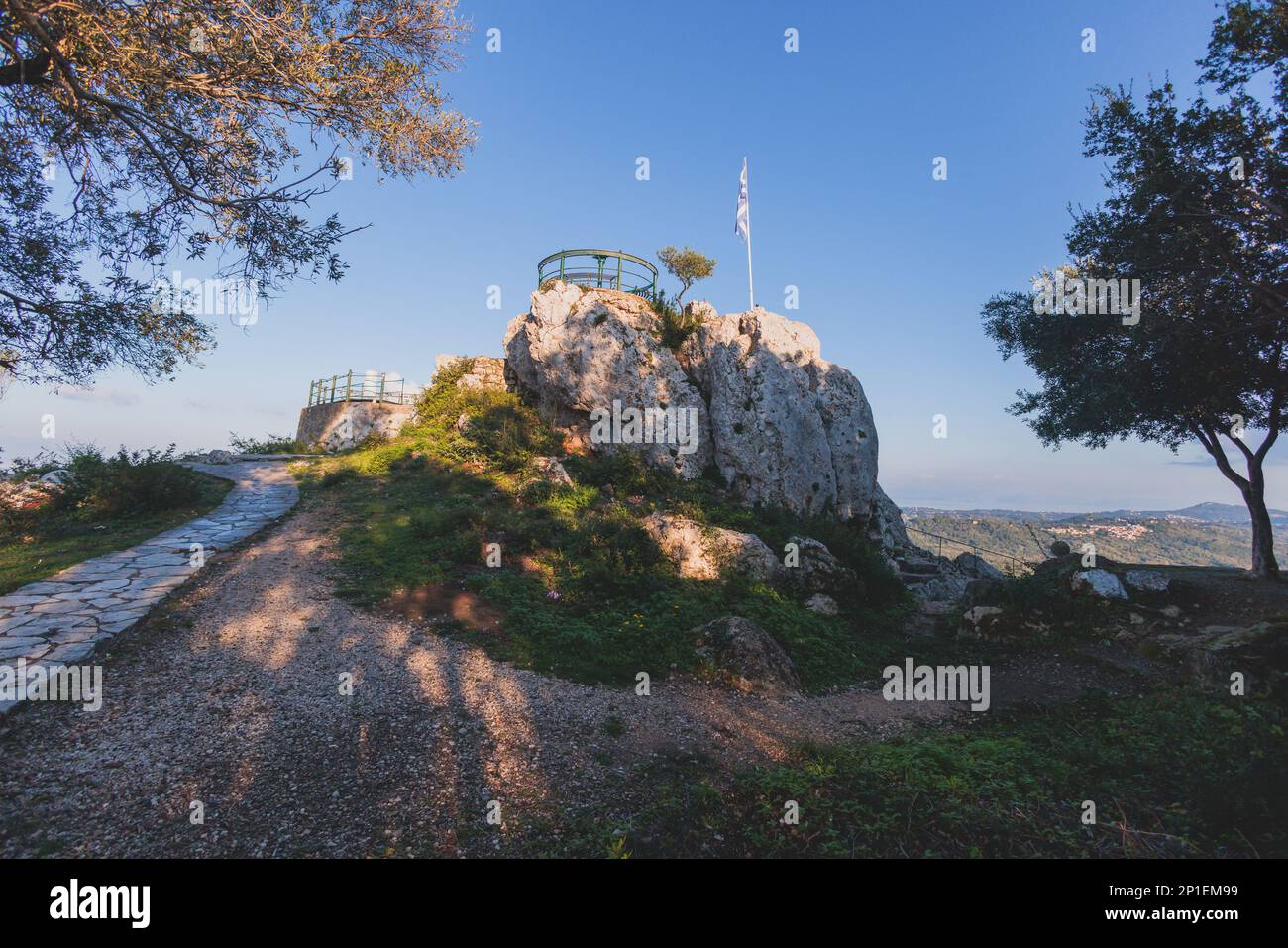 Corfu kaisers throne pelekas hi-res stock photography and images - Alamy